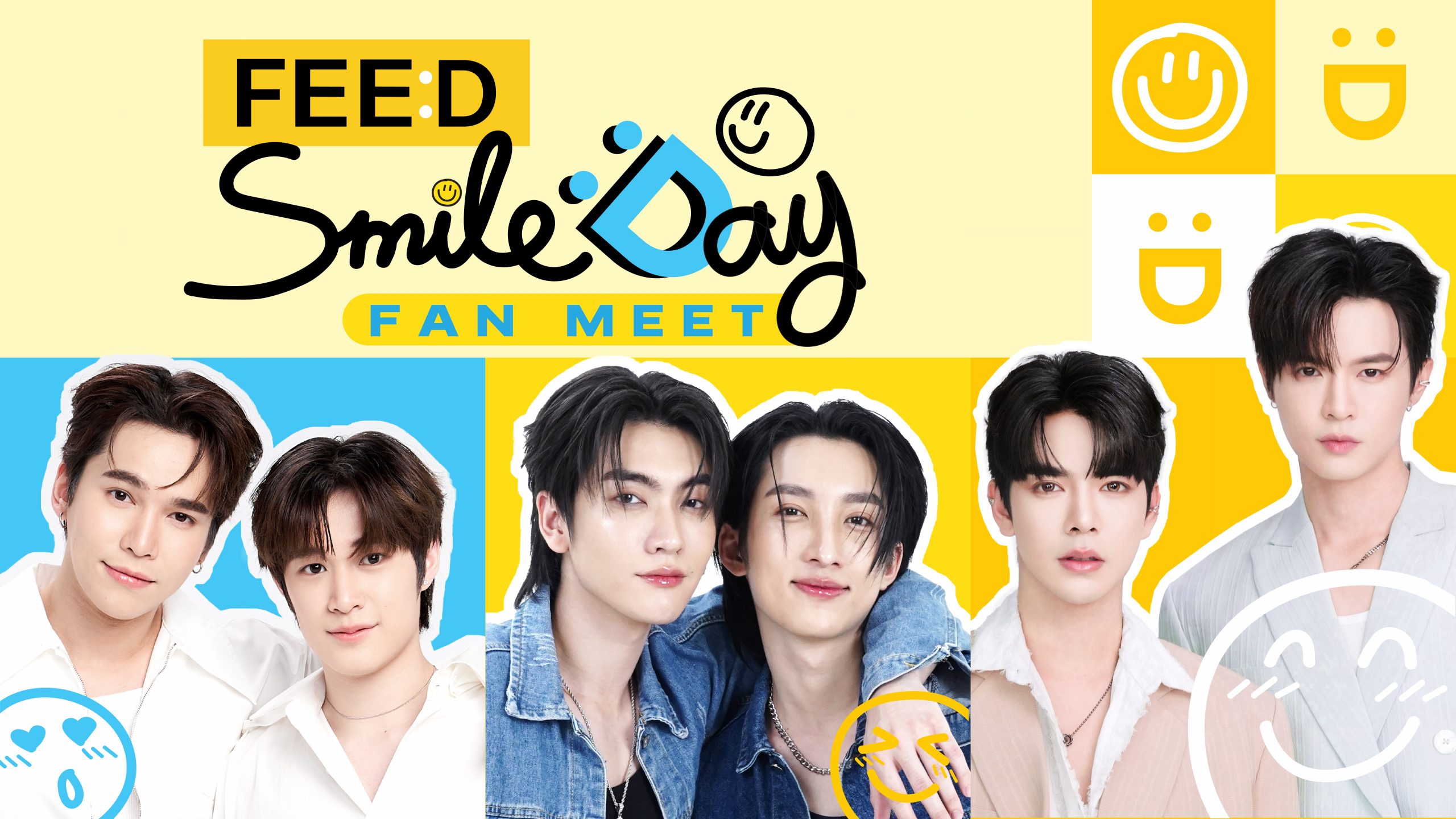 FEED FANMEET is back featuring 3 couples at the FEED SMILE DAY FANMEET ...